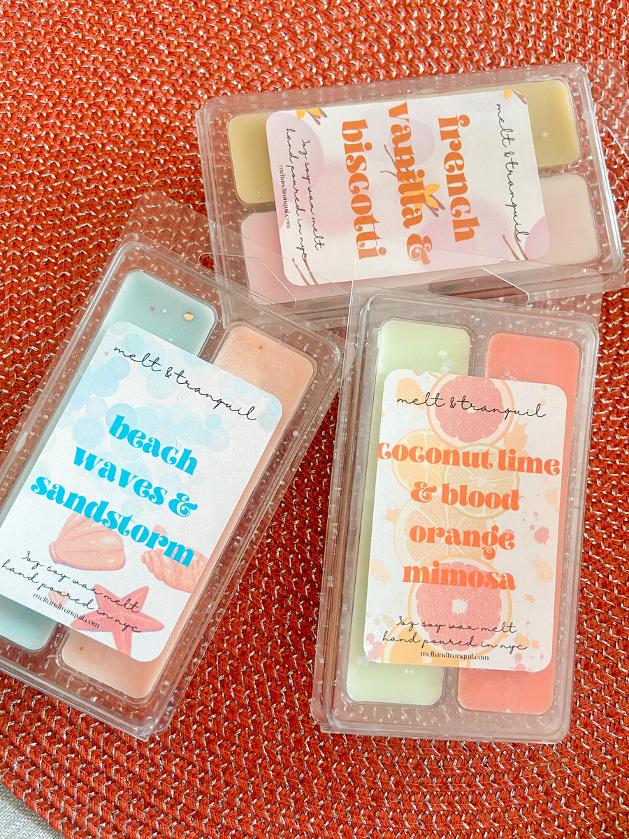 Summer duo clamshell – Melt & Tranquil